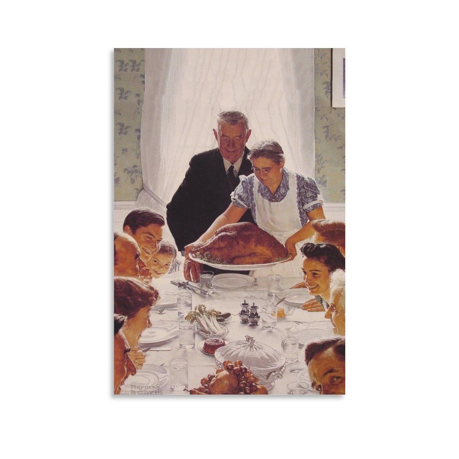 Norman RockwellPosters7 Artworks Picture Print Poster Wall Art Painting ...