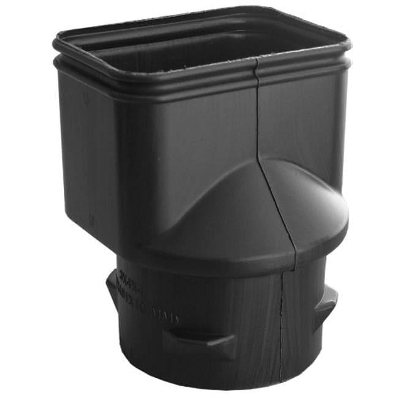 Normandy Products 3 x 4 x 4 in. Downspout Adapter DSXI Corrugated SDR35 ...