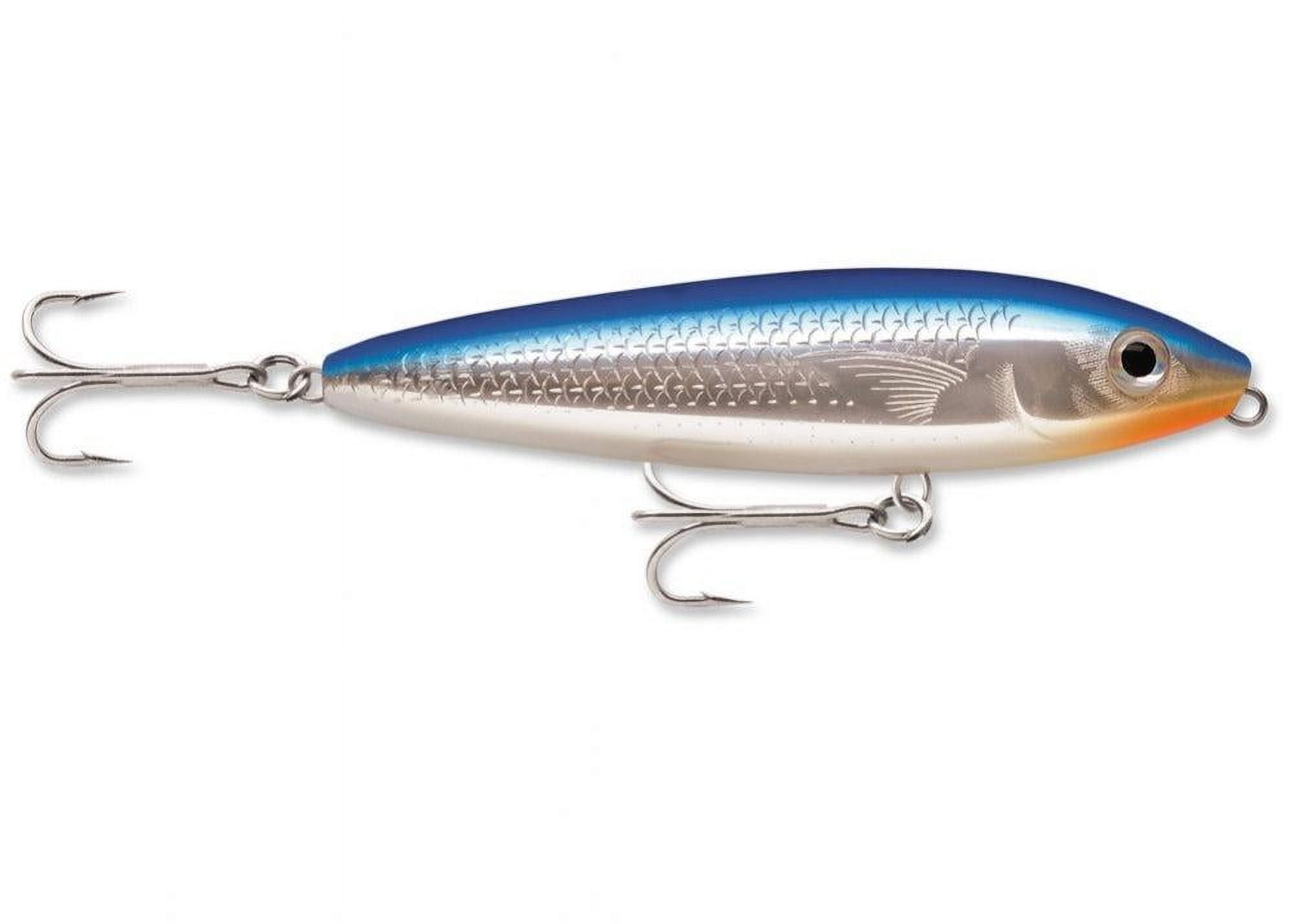 RAPALA Saltwater Skitter Walk Blue Mullet, 4-3,8" (SSW11) Lures ...
