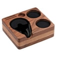 Normcore Tamping Station, Natural Walnut Espresso Tamping Mat, Wooden ...