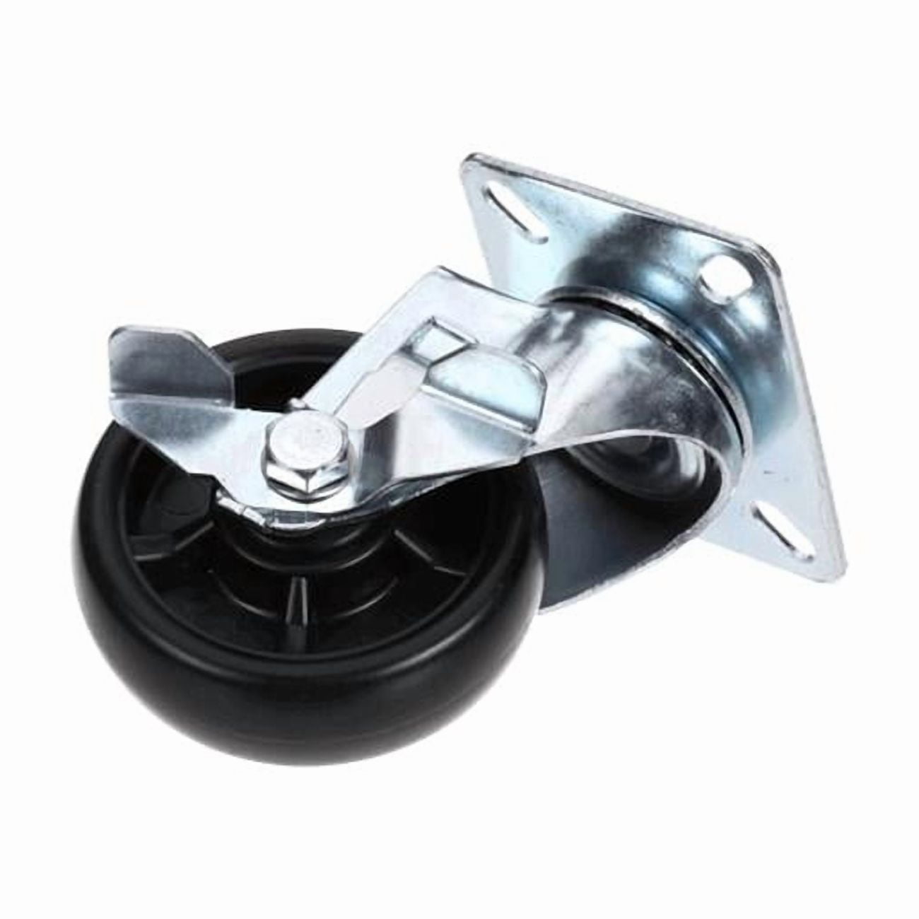 Norpole CFD1RR-32 Caster with Platform & Brake - 4 in. - Walmart.com