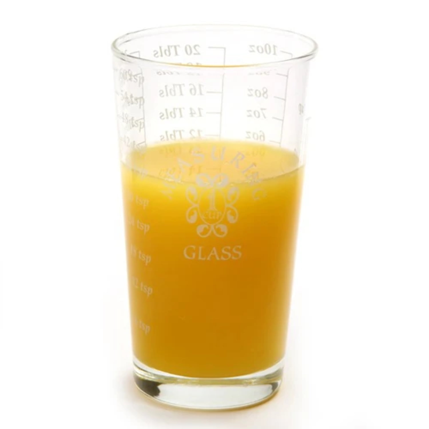 Norpro 1 Cup Measuring Glass with Display - ml, tsp, tbsp, oz, cups ...