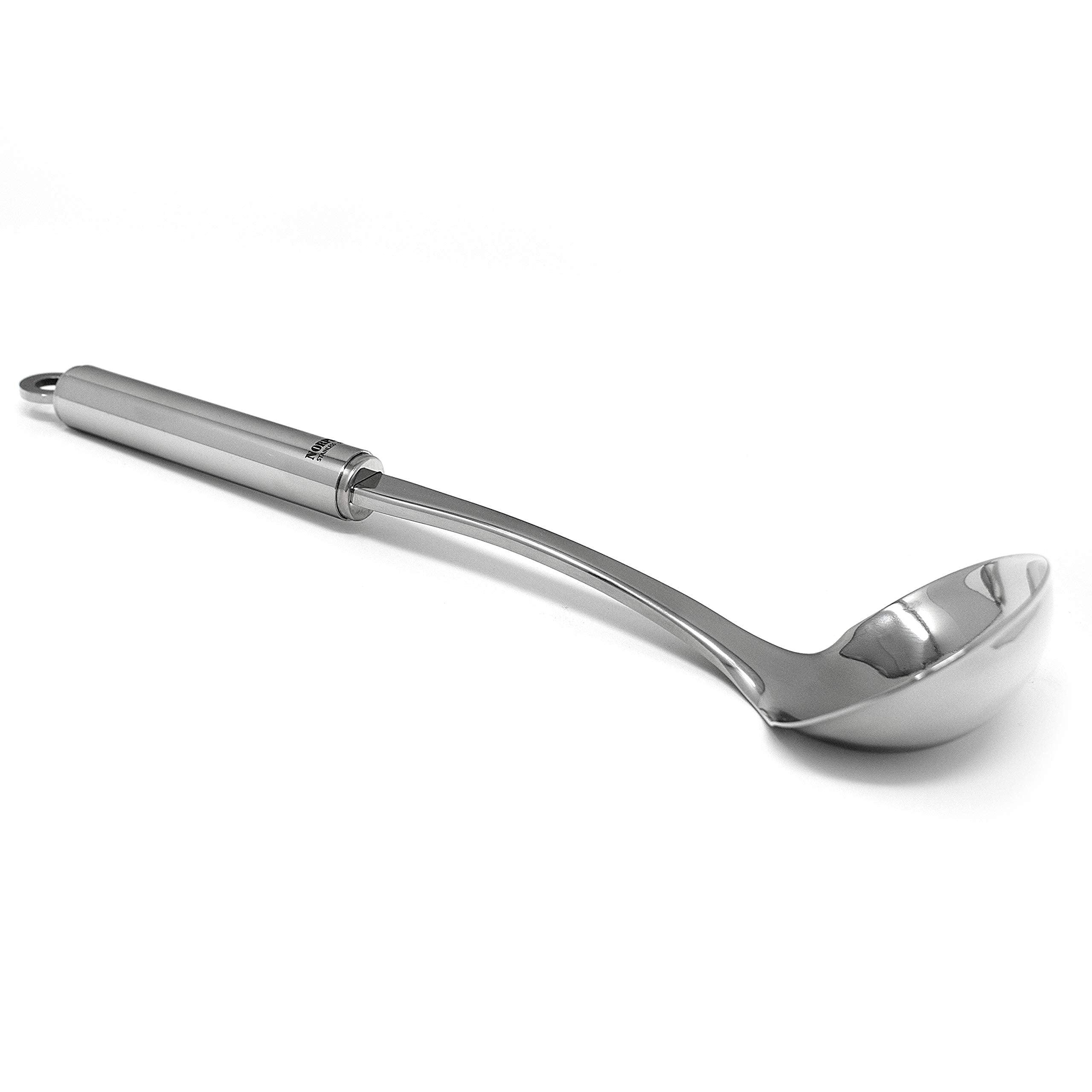 Norpro 1223 Krona Stainless Steel Ladle, 12-Inch, One Size, Metallic ...