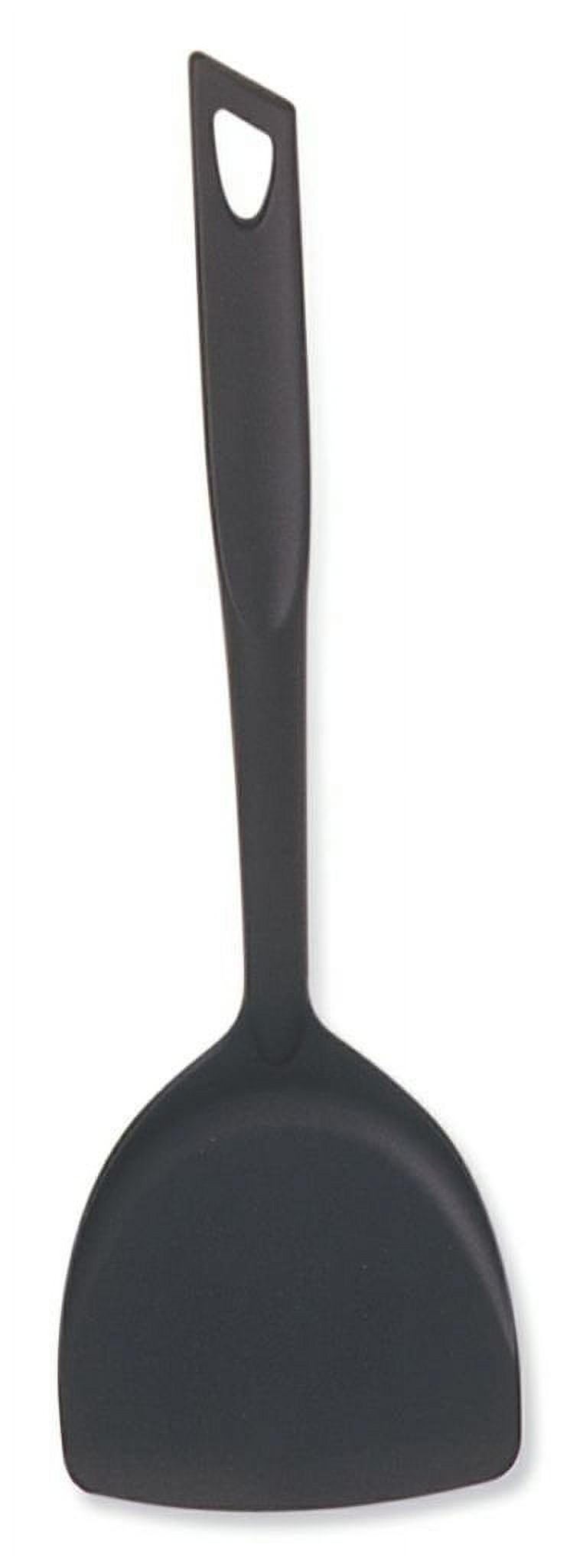 Norpro Nylon High Heat Solid Turner, Black - Walmart.com