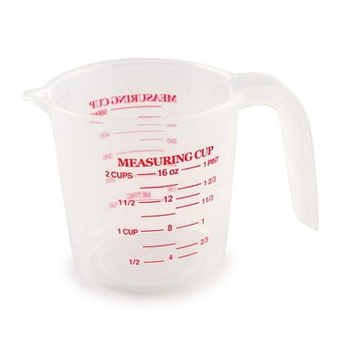 Norpro 4 Cup Plastic Measuring Cup for Kitchen, Ideal for Dry ...