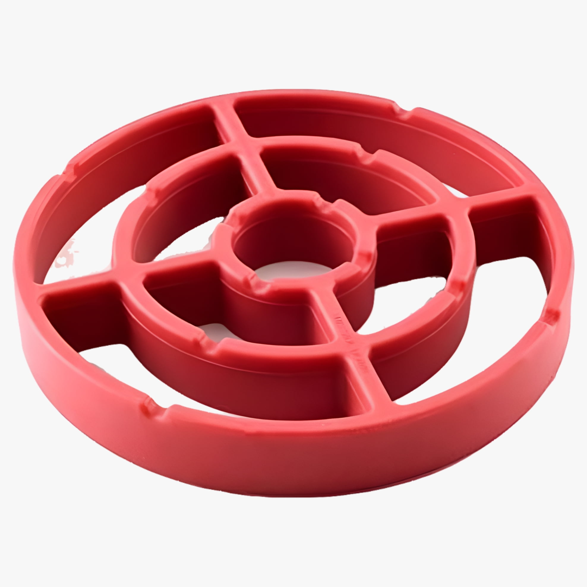 Norpro Round Silicone Roast Rack, Red, 7"" - Walmart.com
