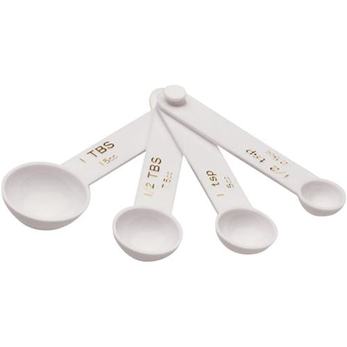 Norpro 4-Piece Measuring Spoon Set WHITE SPOONS, Each - Walmart.com