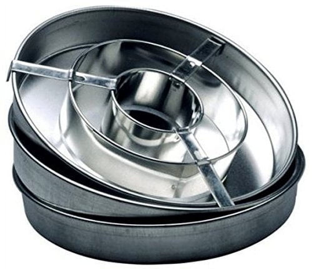 Norpro Kitchen Cooking Baking 4-piece Checkerboard Cake Pan Set ...