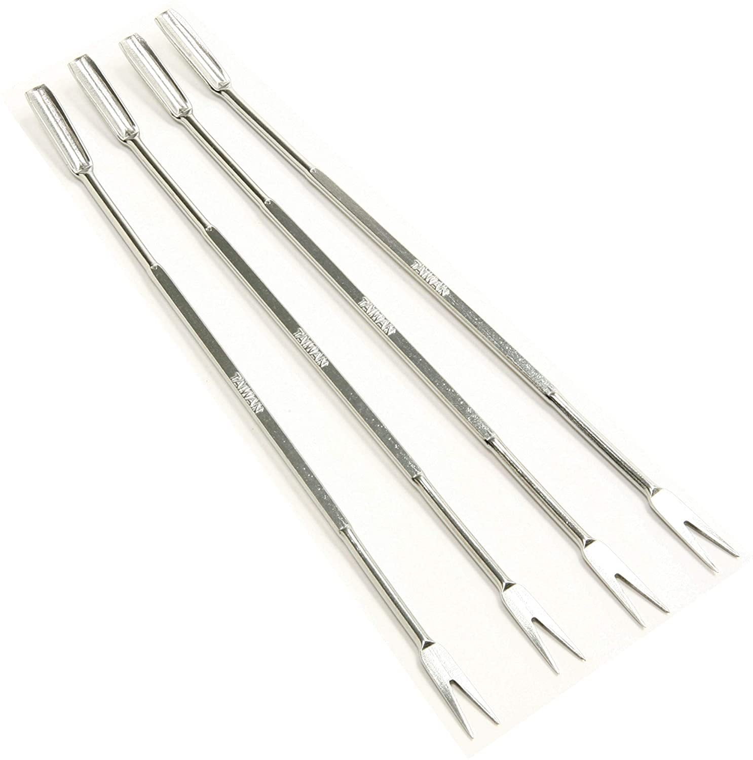 Norpro 4pc Stainless Steel Seafood Forks - Crab Lobster Shellfish Scoop ...