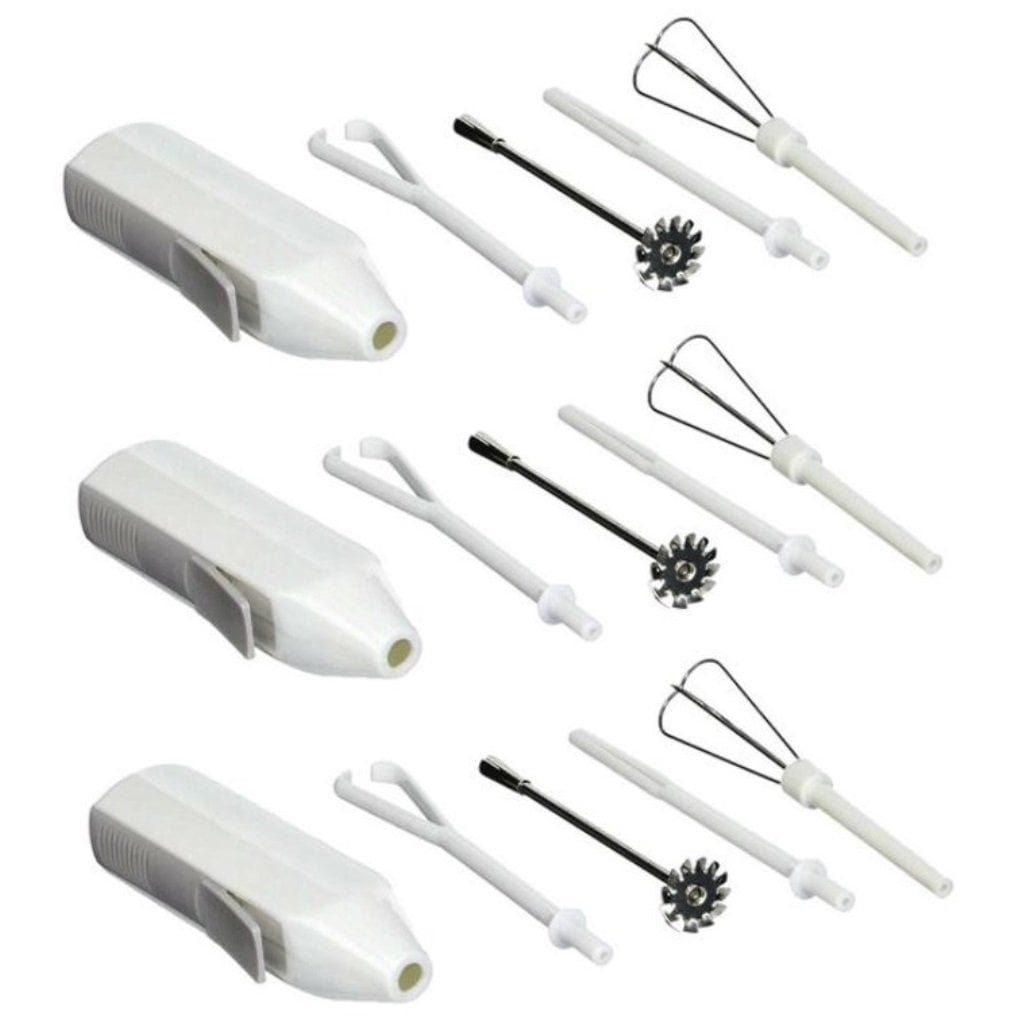 Norpro 5pc Deluxe Cordless Mini Mixer - Mixes, Whips, Stir, Blends and ...