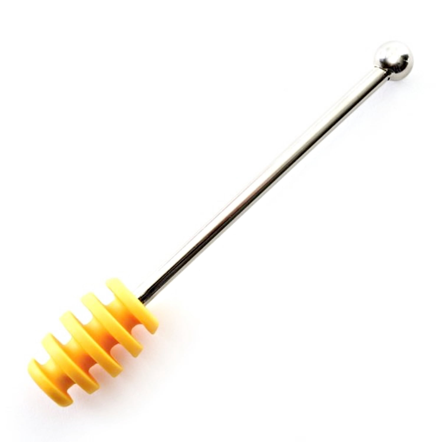 Norpro 6" Silicone Honey Dipper with Stainless Steel Handle - Walmart.com