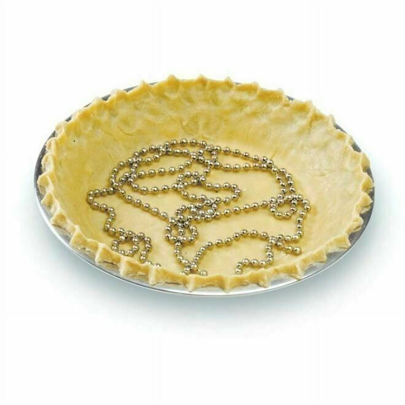 Norpro 6' Stainless Steel Pie Crust Weight Chain - Avoid Bubbles and ...