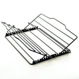 Norpro Adjustable V-Shaped Roasting Rack, 7 x 11 Inches, Black ...