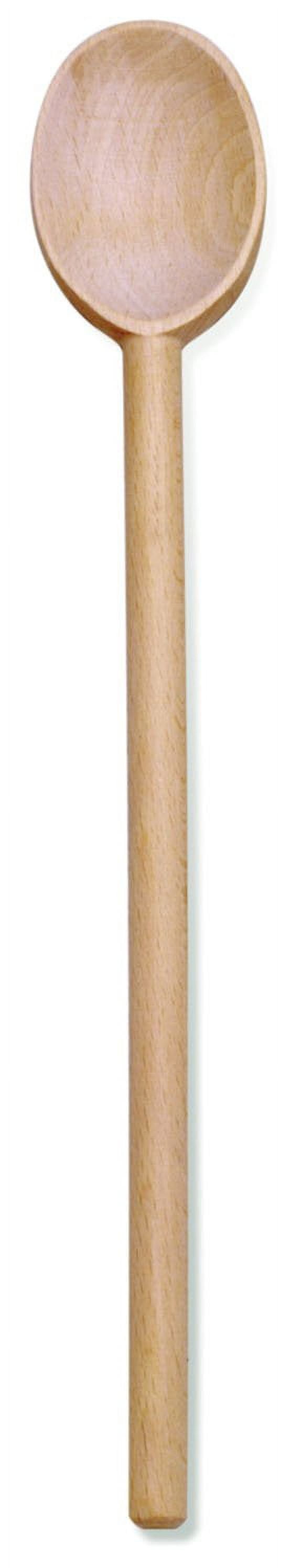 Norpro Oval Wooden Spoon, 14", Bamboo - Walmart.com