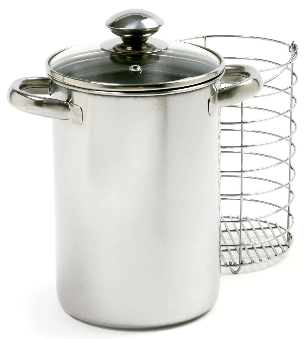Norpro 573 Asparagus Stainless Steel 3-Quart Cooking Steamer Kitchen ...