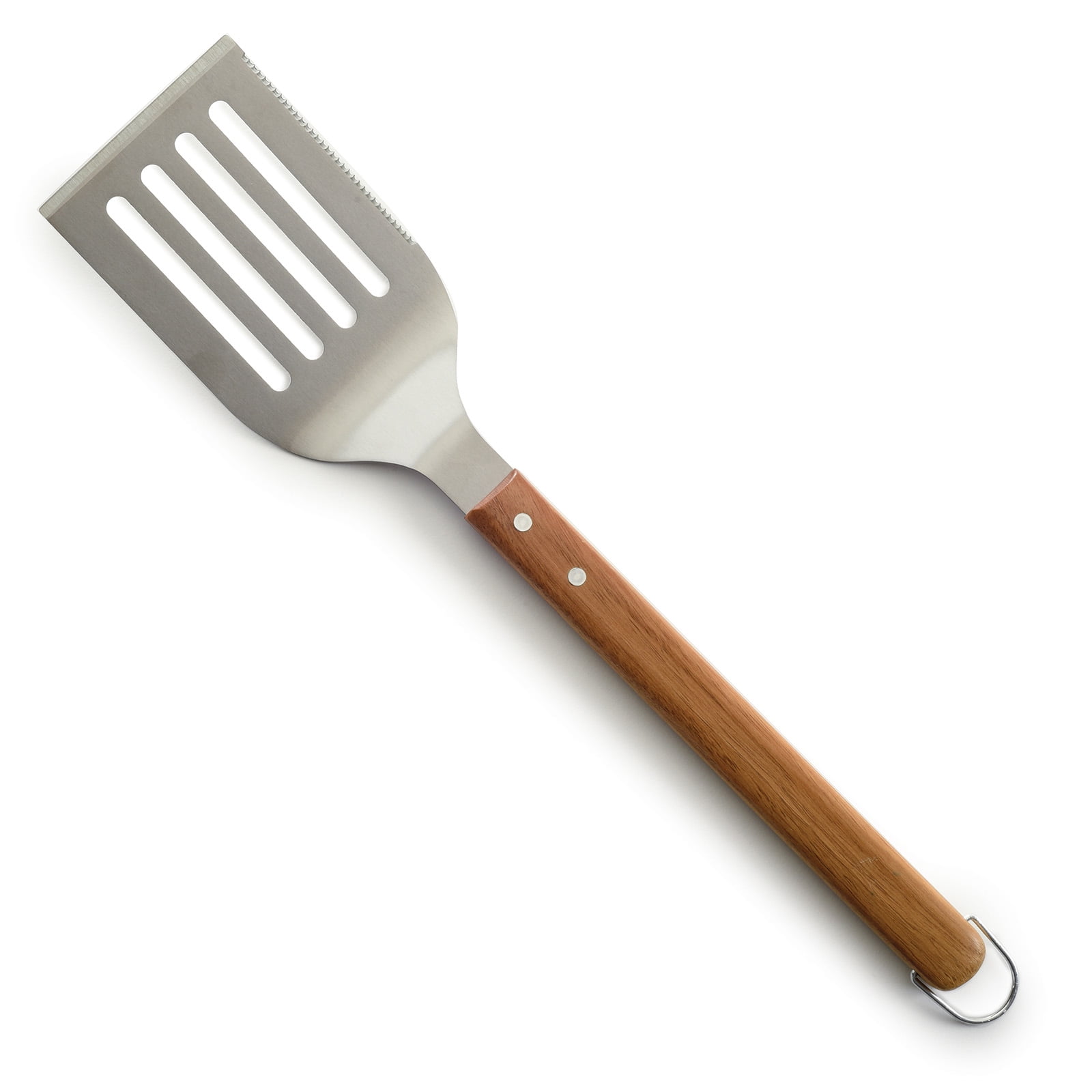 Norpro Grill Spatula with Serrated Edge and Acacia Handle, 19-Inch ...