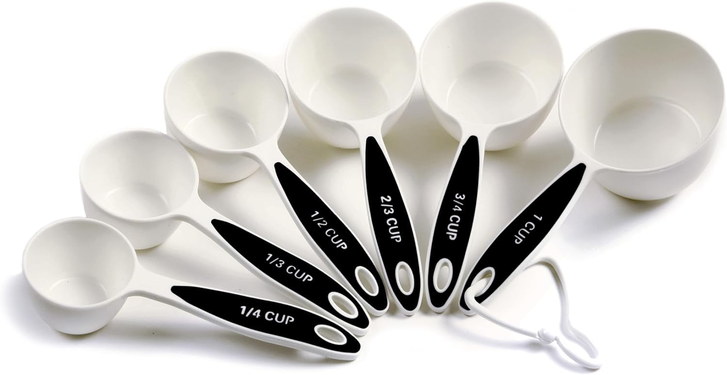 Norpro Kitchen Measurement Set: Grip-Ez 6-Piece Measuring Cups, BPA ...