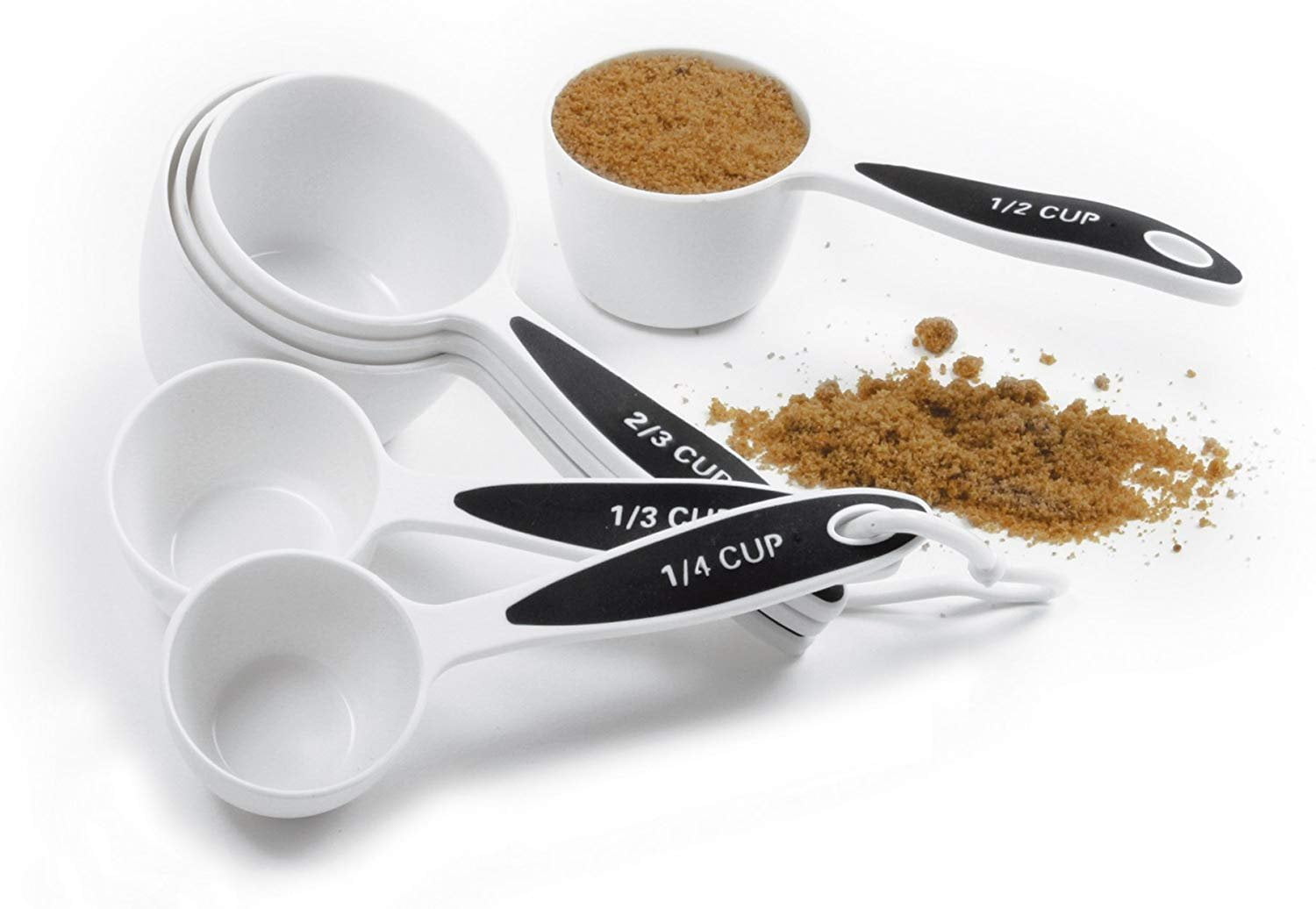 Norpro Grip-Ez Measuring Cup Set Of 6 New Bpa Free Plastic Comfortable ...