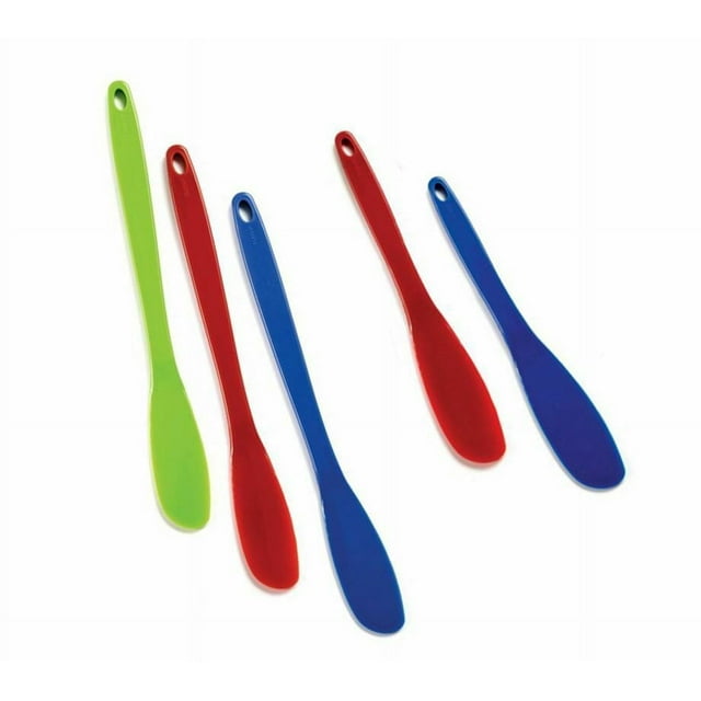 Norpro Heat-Resistant Nylon Scraper Spatula - 7.5" and 11" Combo ...