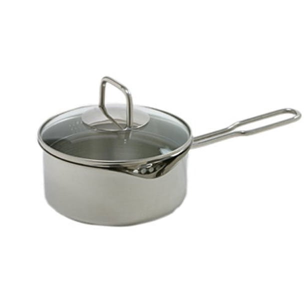 Norpro KRONA 1.5 Quart Vented Sauce Pan with Straining Lid - Walmart ...