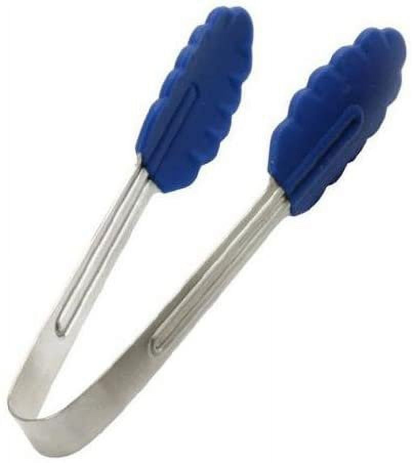 Norpro Mini Stainless Steel Silicone Tipped Food Cooking Serving Tongs ...