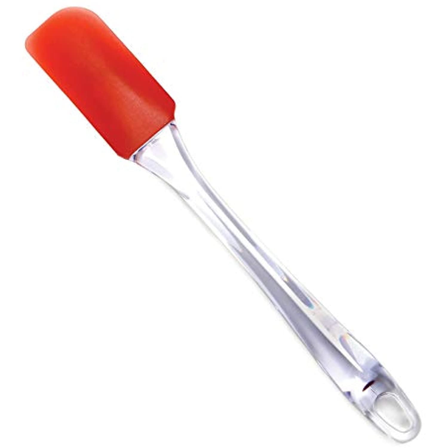 Norpro New Small Heat Resistant Silicone Spatula In Red For Baking And ...