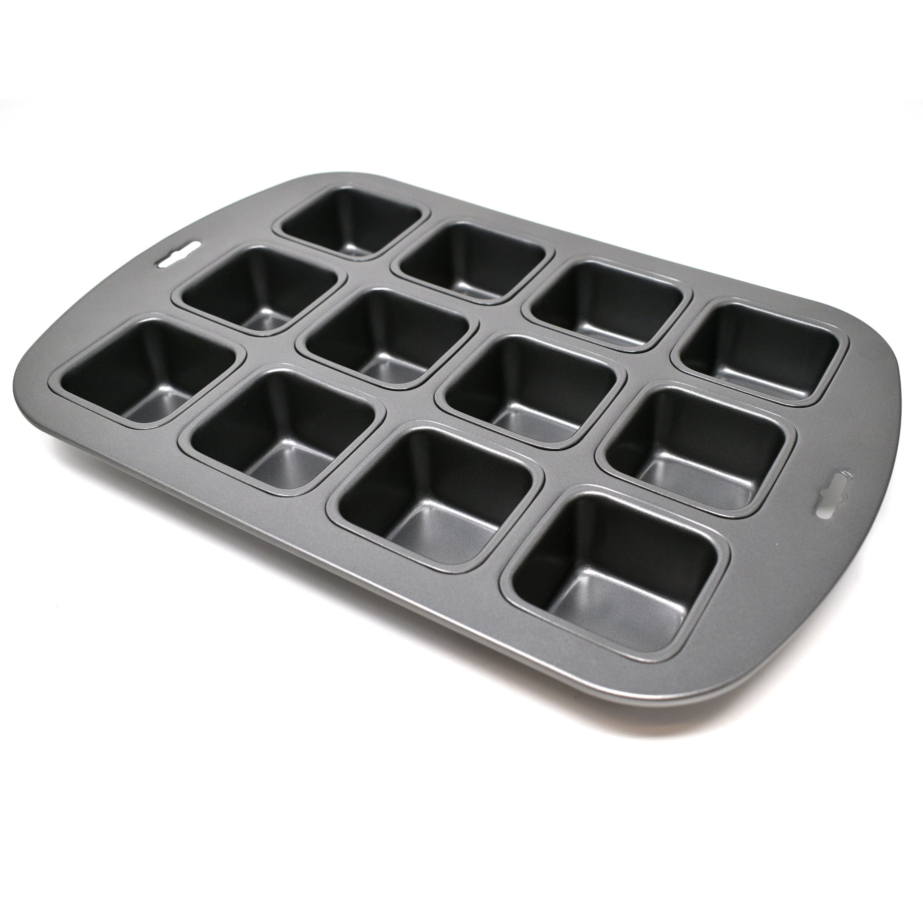 Norpro Nonstick 12-Cavity Square Cupcake Pan, Baking Shaped Mold for ...
