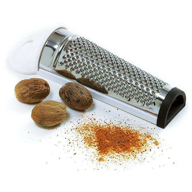 Norpro Fine Zester Cheese and Nutmeg Grater with Non-Slip Base and ...