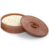Norpro Pancake Tortilla Waffle Bread Keeper Food Server 8.5"x8.5"x2.5 ...