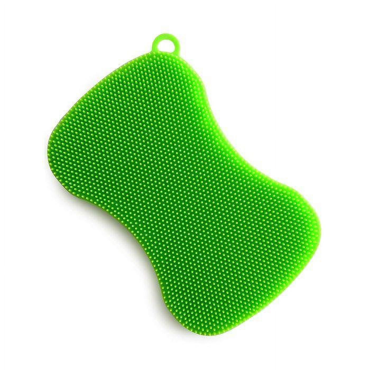 Norpro Silicone Dish Scrubbing Sponge / Vegetable Scrubber Brush ...