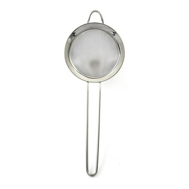 GoodCook 3" Everyday Stainless Steel Wire Mesh Strainer with Aluminum ...