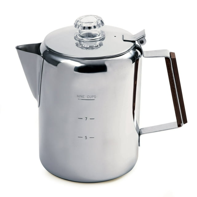 Norpro Stainless Steel 9-Cup Percolator - Walmart Business Supplies