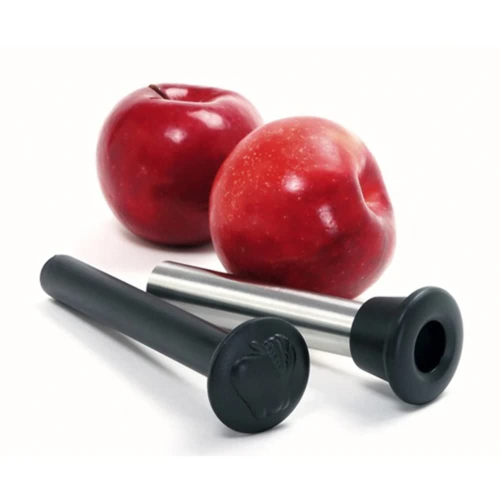 Norpro Stainless Steel Apple Corer with Plunger, 10 IN, Silver ...