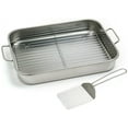 Norpro Stainless-Steel Roaster Pan Set - Walmart.com