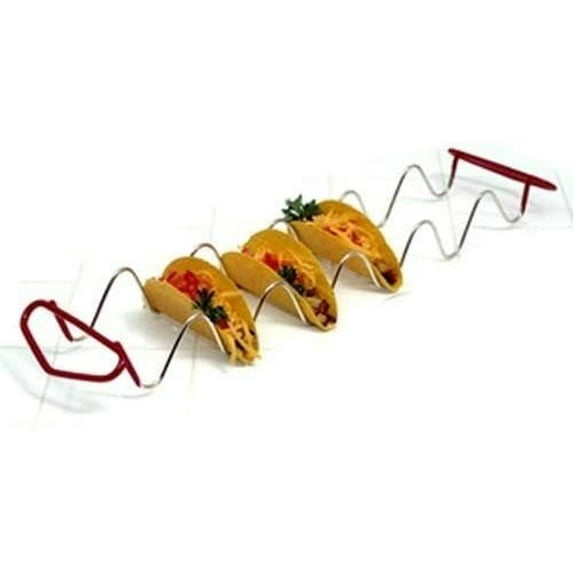 Norpro Taco Rack Holds 6 Shells Quick & Easy Filling 1062 - Walmart.com