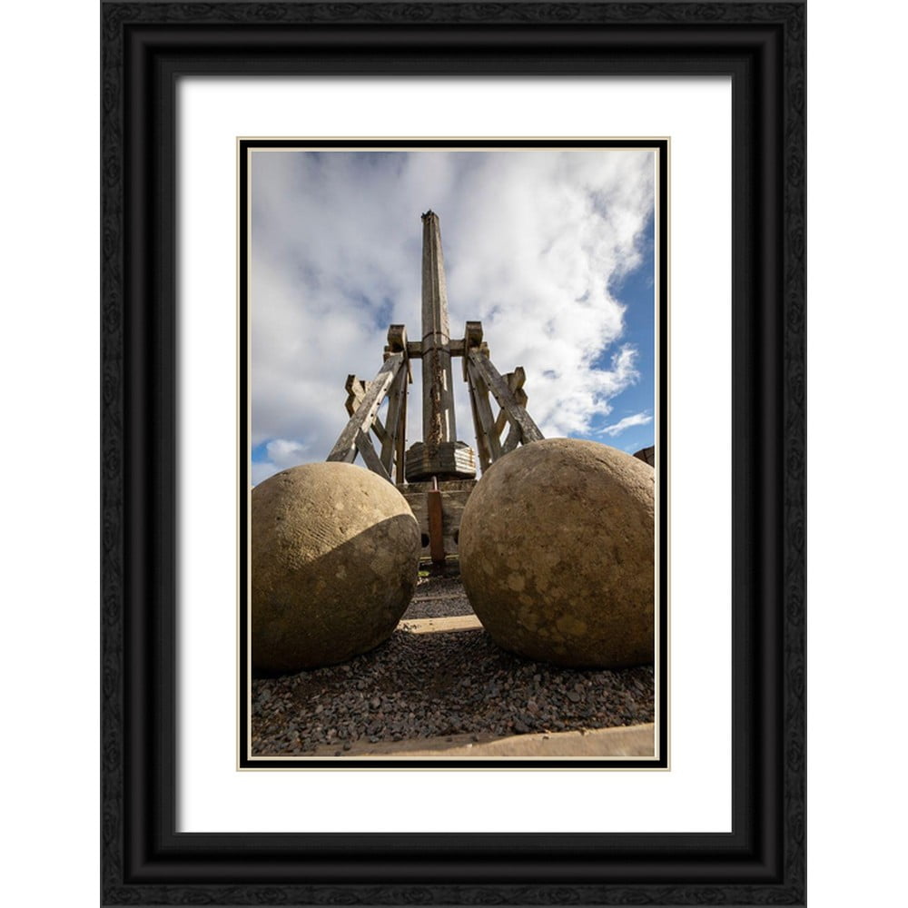 Norring, Tom 11x14 Black Ornate Wood Framed with Double Matting Museum ...