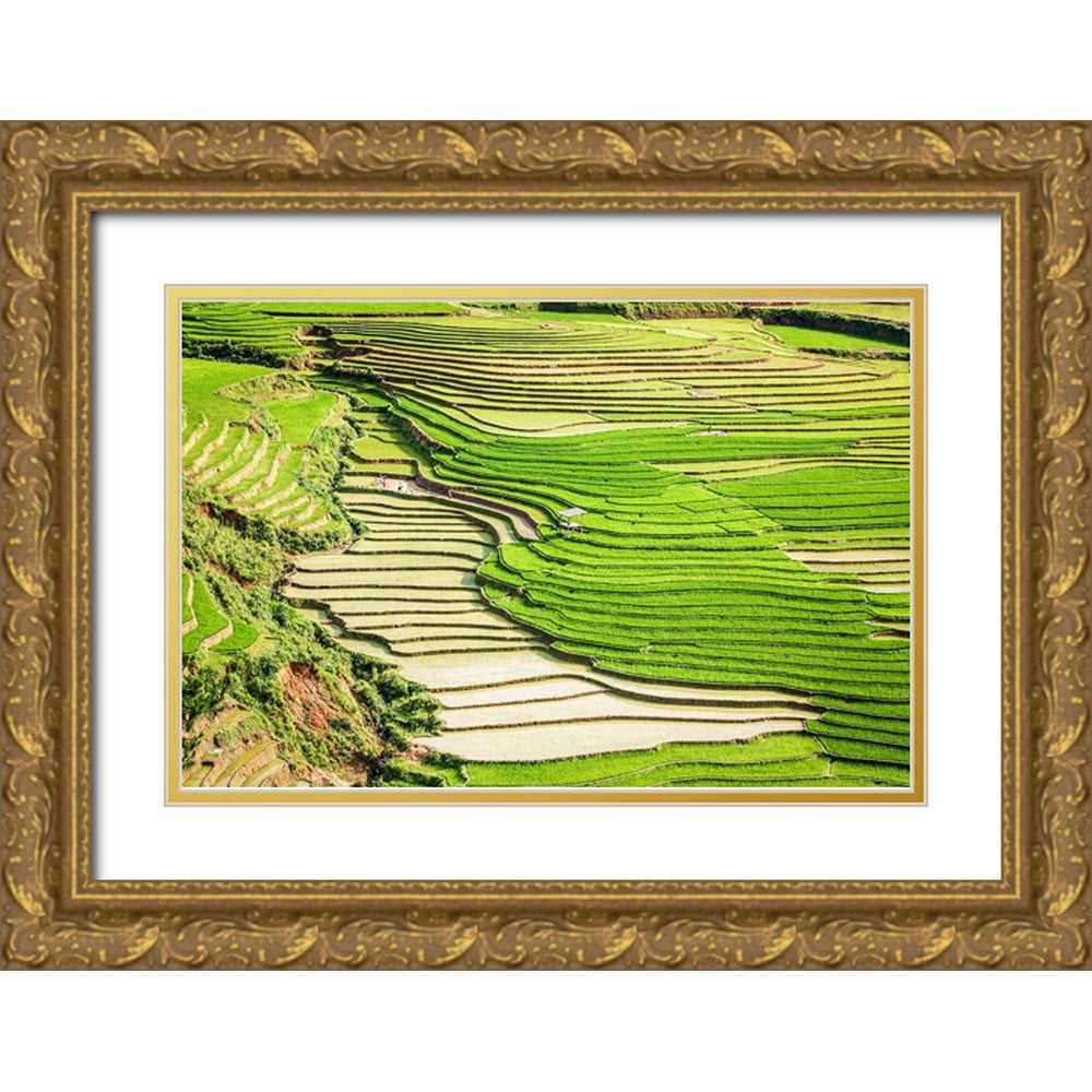 Norring, Tom 14x11 Gold Ornate Wood Framed with Double Matting Museum ...