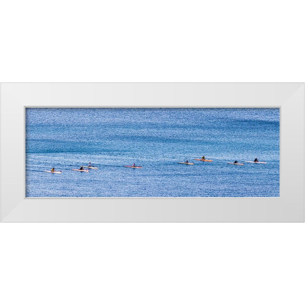 Norring, Tom 18x9 White Modern Wood Framed Museum Art Print Titled ...