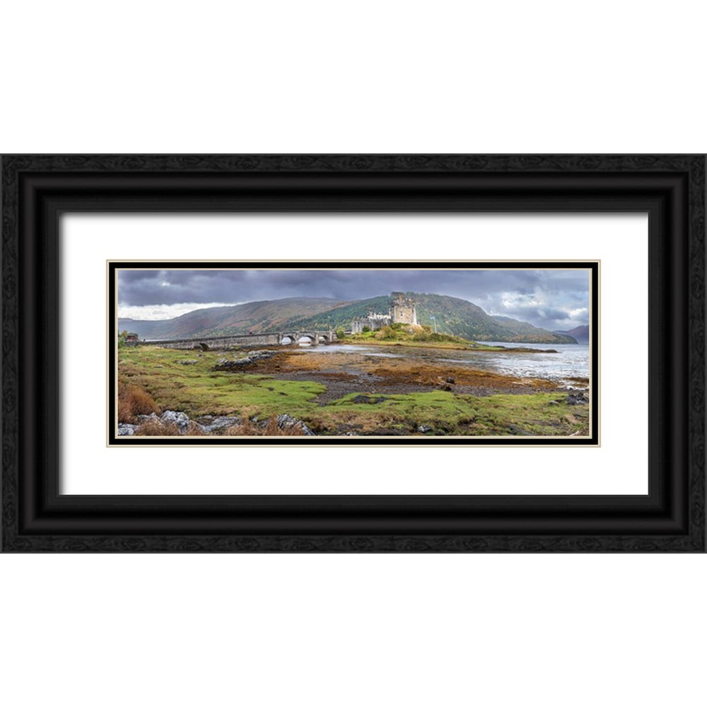 Norring, Tom 24x11 Black Ornate Wood Framed with Double Matting Museum ...