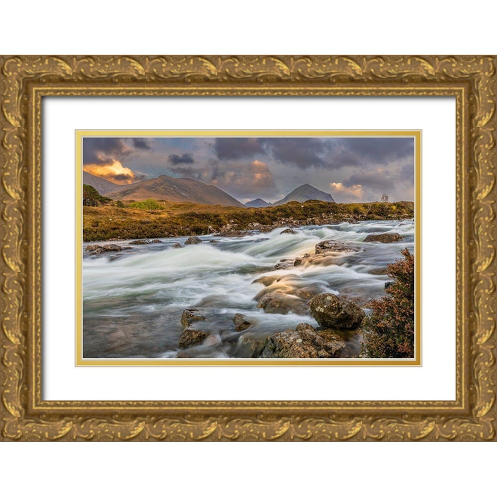 Norring, Tom 24x17 Gold Ornate Wood Framed with Double Matting Museum ...