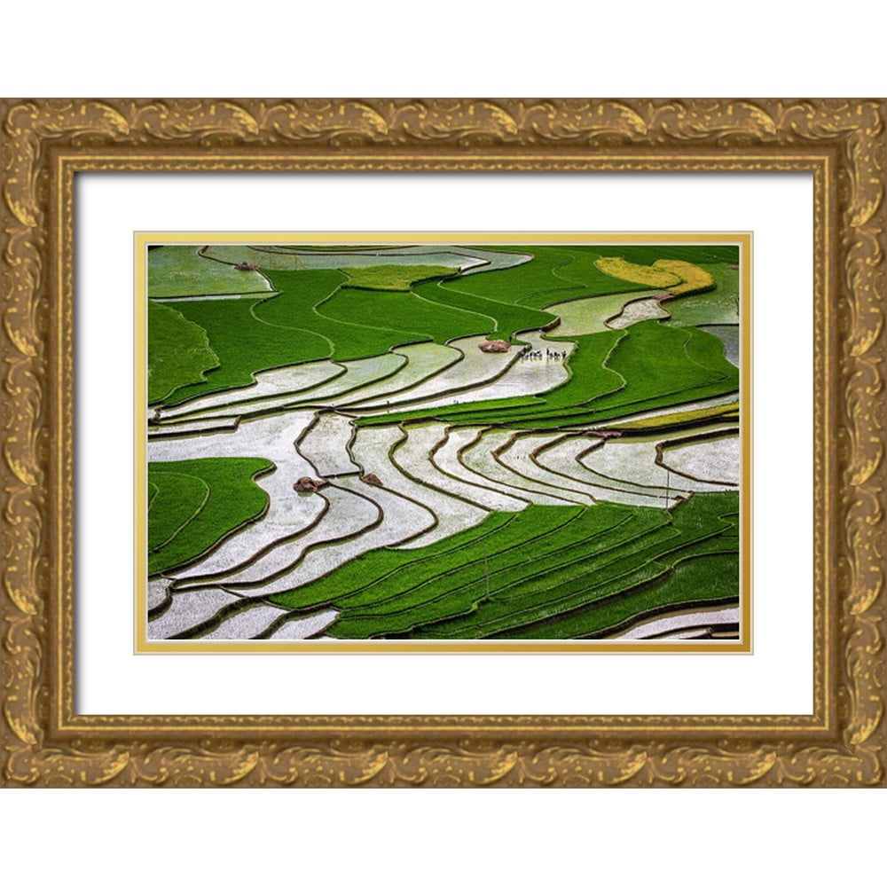 Norring, Tom 24x17 Gold Ornate Wood Framed with Double Matting Museum ...