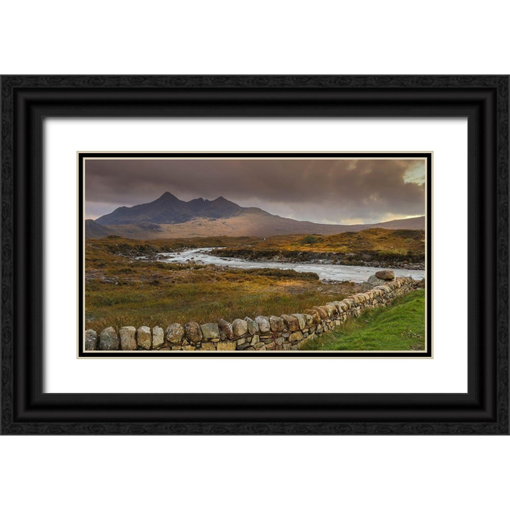 Norring, Tom 32x20 Black Ornate Wood Framed with Double Matting Museum Art Print Titled ...