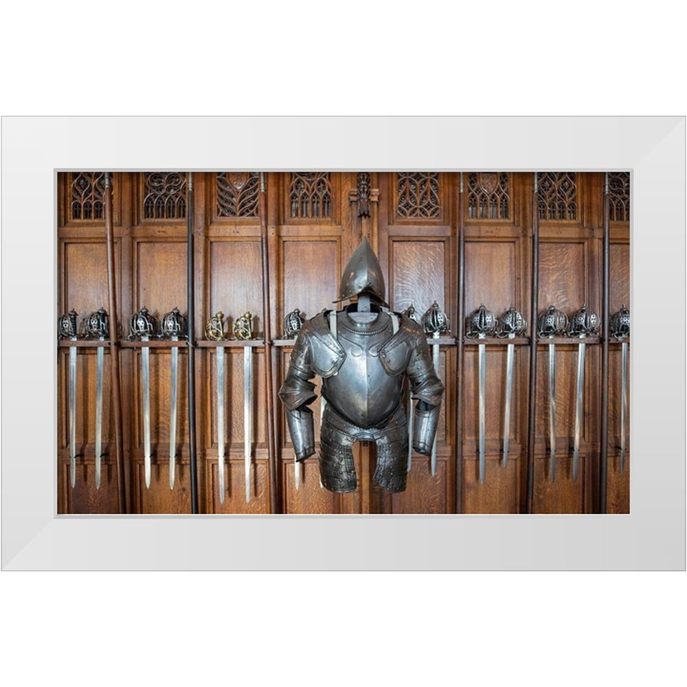 Norring, Tom 32x21 White Modern Wood Framed Museum Art Print Titled ...