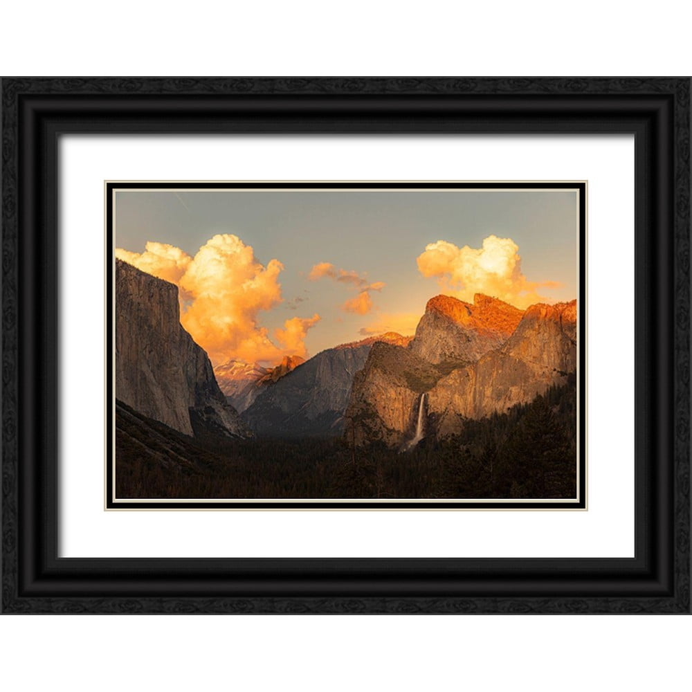 Norring, Tom 32x23 Black Ornate Wood Framed with Double Matting Museum ...