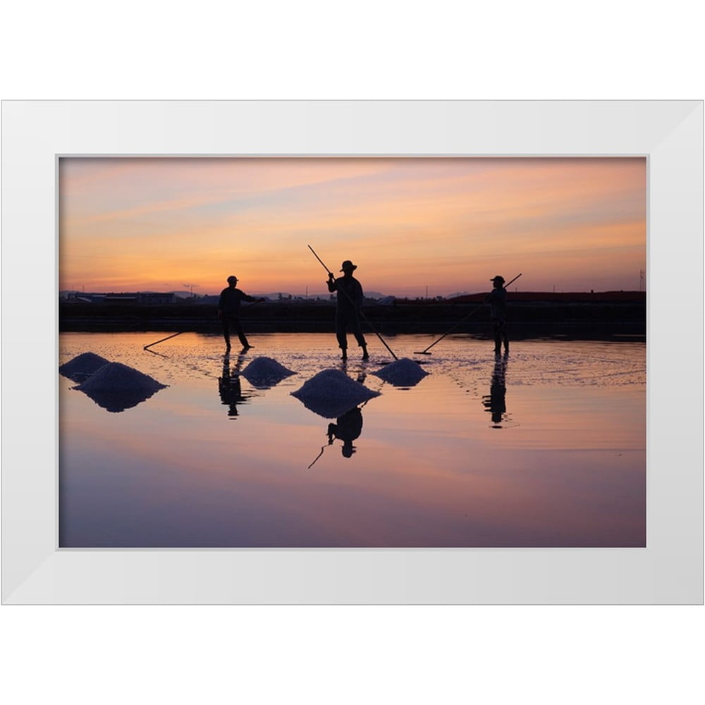 Norring, Tom 32x23 White Modern Wood Framed Museum Art Print Titled ...