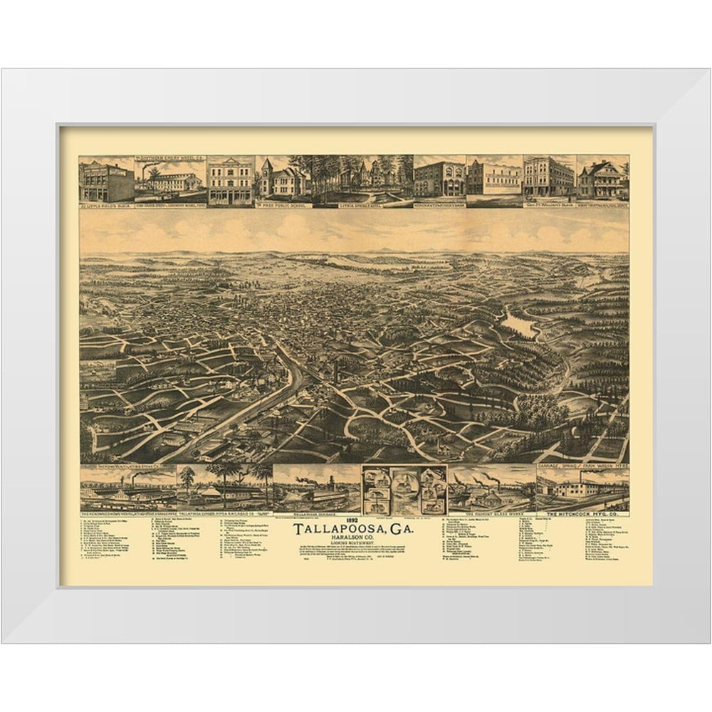 Norris 32x26 White Modern Wood Framed Museum Art Print Titled ...