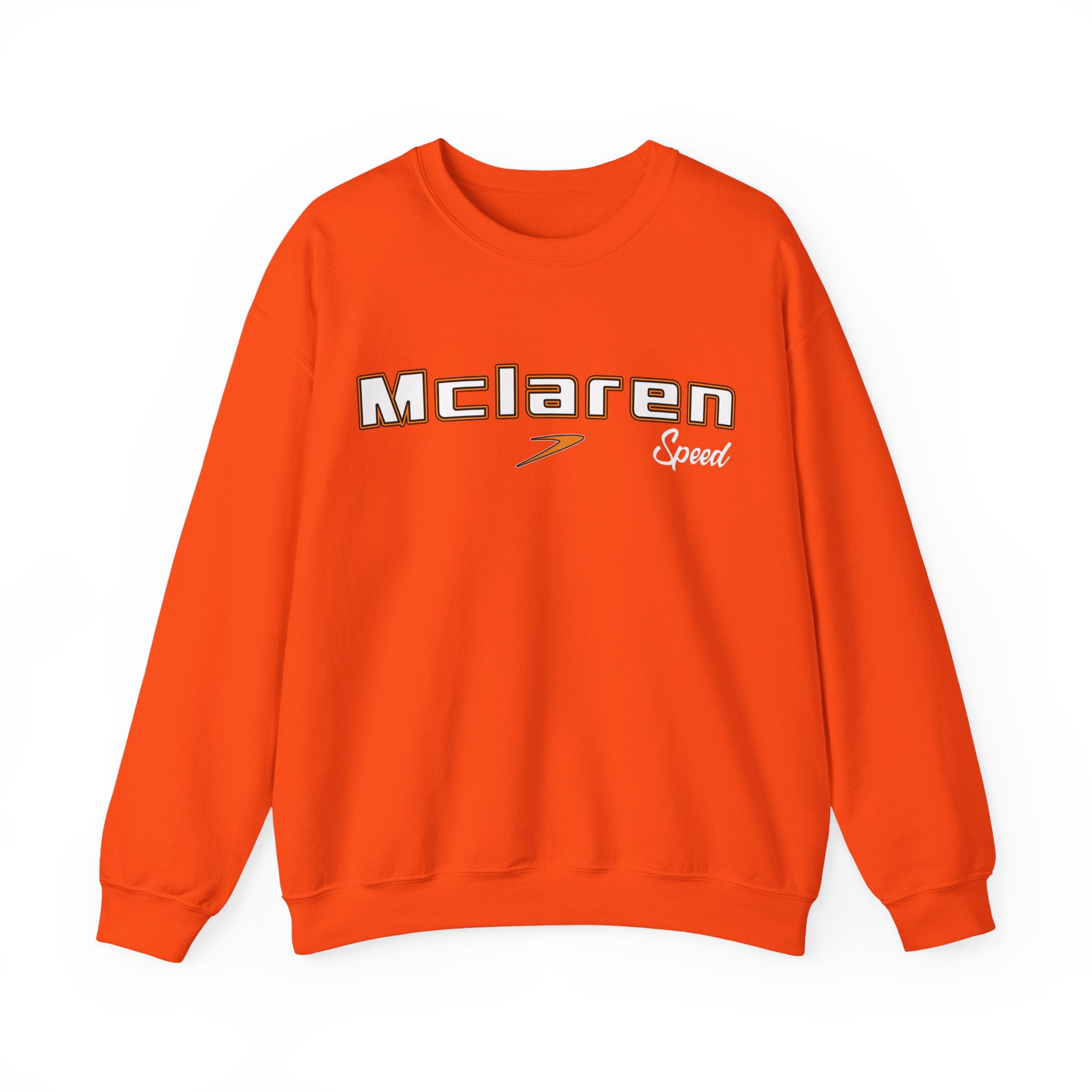 Norris Sweatshirt | Inspired British Racing Team Crewneck (S, Orange ...
