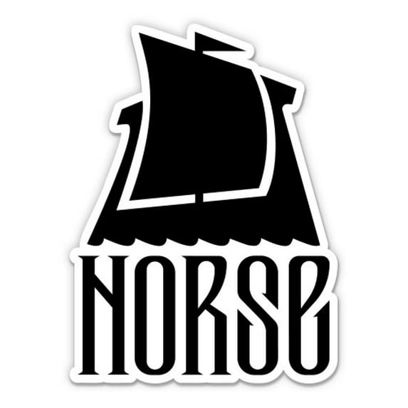 Norse - 5" Vinyl Sticker - For Car Laptop I-Pad - Waterproof Decal ...