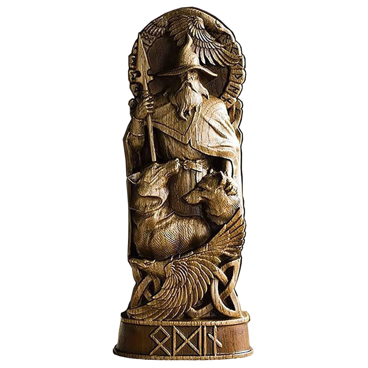 Norse Mythology Decor Statue, Odin, Thor, Loki, Freya, Viking Decor ...