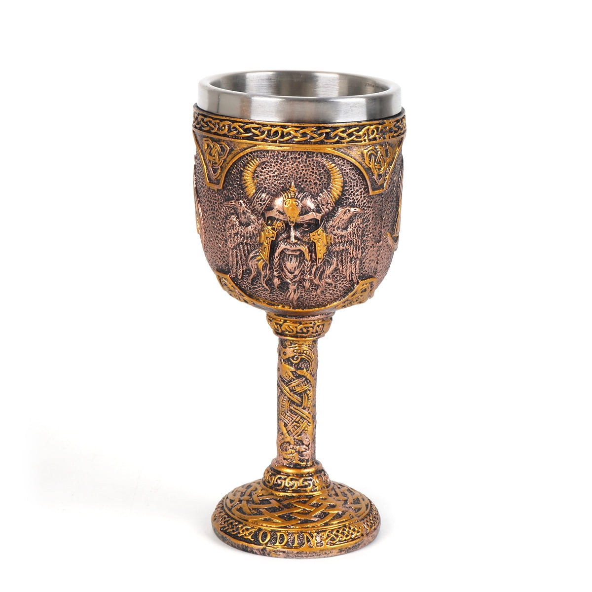 Norse Mythology Trickster God Loki Wine Goblet Chalice Cup 7oz ...